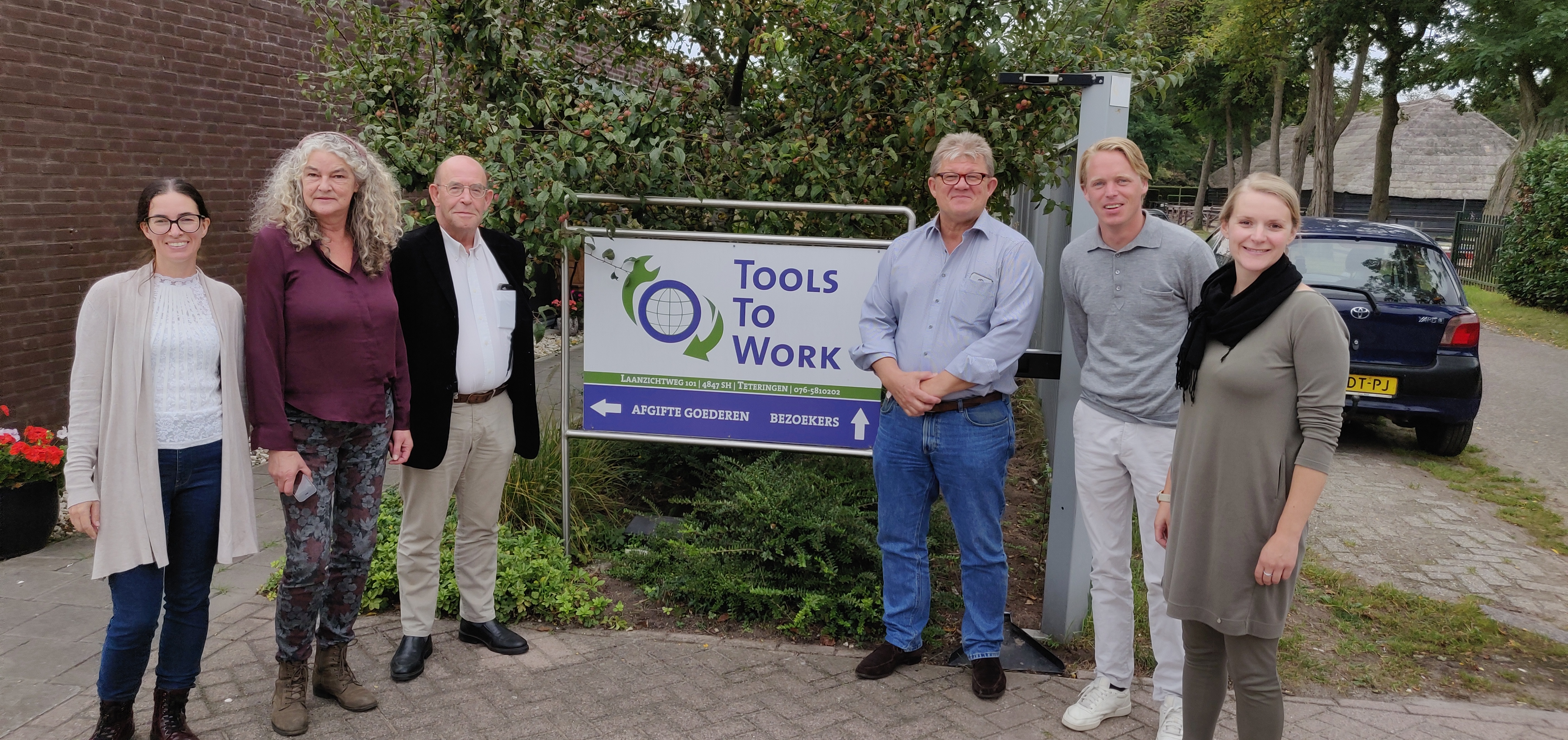 Op bezoek bij stichting Tools to Work. - AFAS Foundation